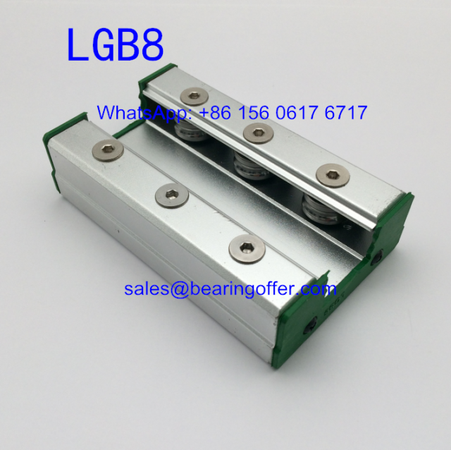 LGB8-70L Guide Bearing LGB8 Guide Rail Bearing - Stock for Sale