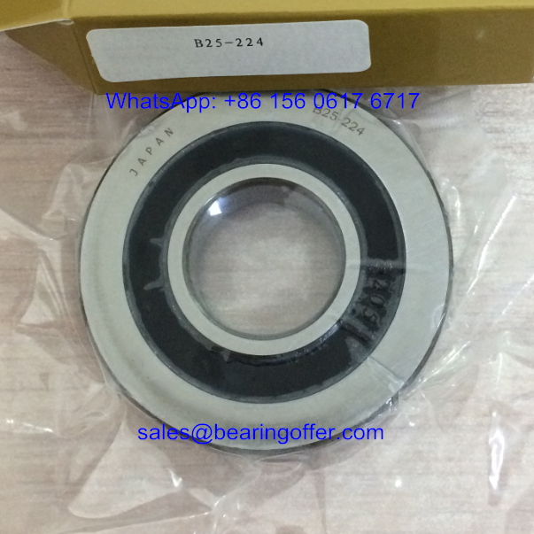B25-224 Ceramic Ball Bearing 25*62*16 Servo Motor Bearing B25-224a ...