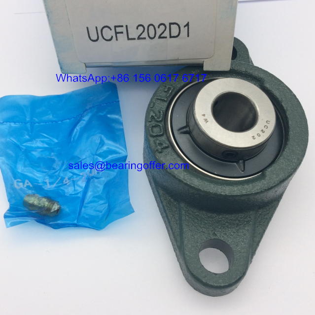 UCFL202 Pillow Block FL204 Housing UC202 Ball Bearing UCFL202D1 - Stock ...