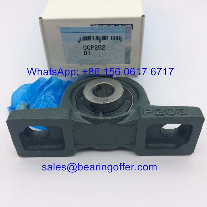 UCP202 Pillow Block P200 Housing UC202 Ball Bearing UCP202D1 - Stock for Sale
