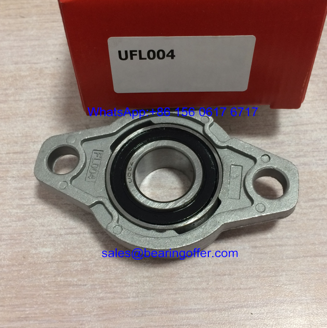 UFL004 Pillow Block FL204 Housing FL004 Ball Bearing U004 - Stock for Sale