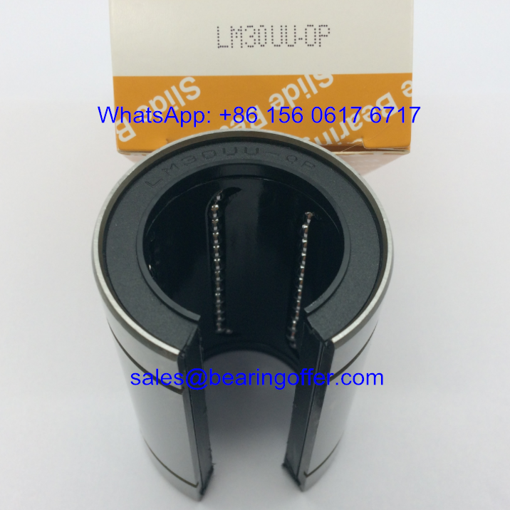 LM30UU-OP Linear Bushing Bearing 30x45x64 Ball Bearing LM30UU - Stock ...