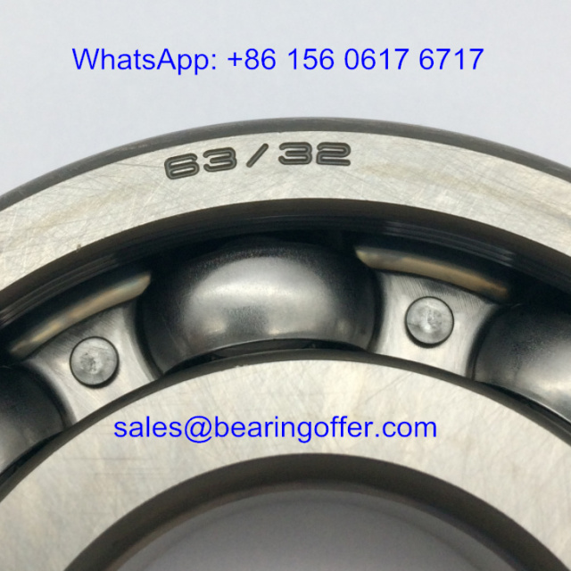 63/32 Transmission Bearing 32x75x20 Ball Bearing - Stock for Sale