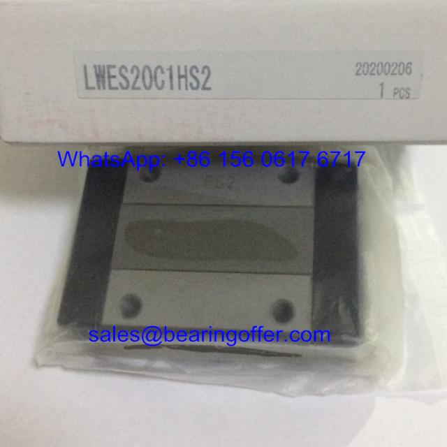 LWES20C1HS2 Linear Guide Carriage LWES20 Runner Block - Stock for Sale