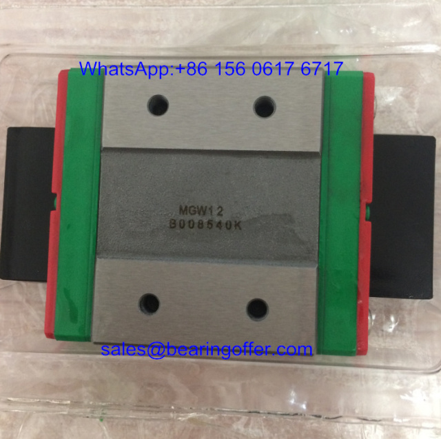 MGW12C Linear Guide Carriage 10.6x40x46.1 Ball Slider Bearing MGW12 ...