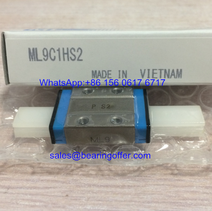ML9C1HS2 Guide Carriage 8x20x30 Linear Slider ML9 - Stock for Sale