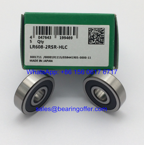 LR608-2RSR-HLC Cam Follower Bearing LR608-2RSR Ball Bearing LR608 ...