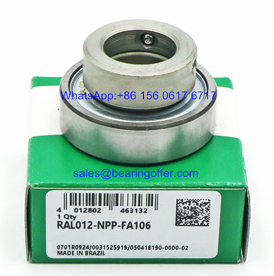 RAL012-NPP-FA106 Insert Bearing RAL012-NPP Ball Bearing - Stock for Sale