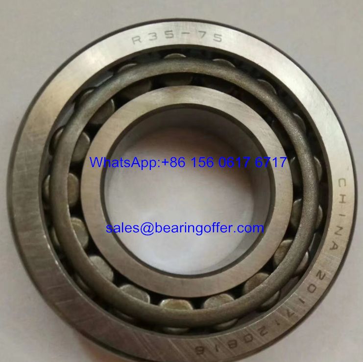 R35-75 Auto Differential Bearing 35x73.5x18.25 Roller Bearing - Stock ...
