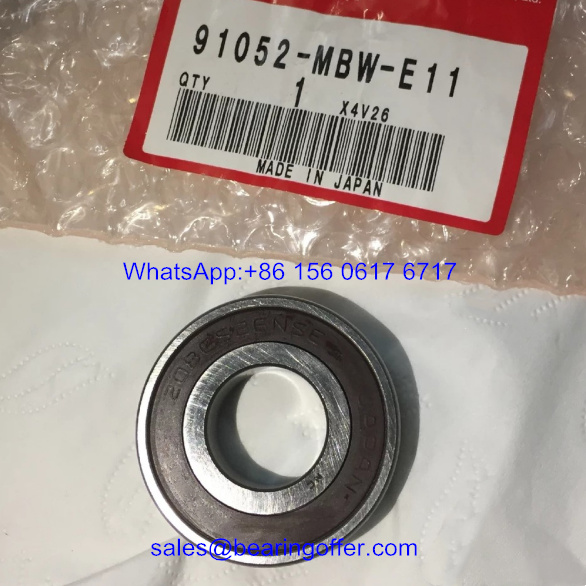 91052-MBW-E11 Gearbox Bearing 91052MBWE11 Ball Bearing - Stock for Sale