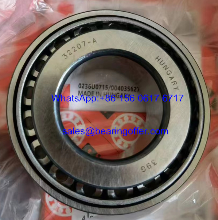32207-A Transmission Bearing 35x72x24.25 Roller Bearing 32207A - Stock ...