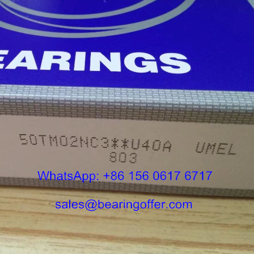 50TM02NC3**U40A Gearbox Bearing 50TM02NC3U40A Ball Bearing 50TM02N - Stock for Sale