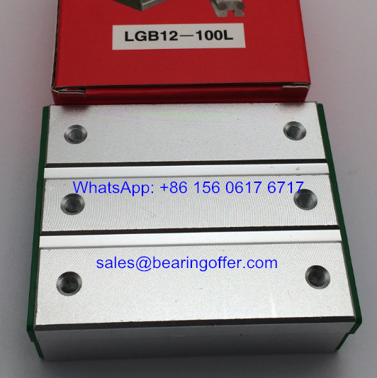 LGB12-100L Guide Carriage LGB12 Guide Rail Slider LGB12-100 - Stock for ...