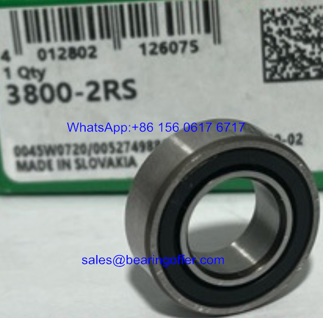 3800-2RS Angular Contact Ball Bearing 10x19x7 Rolling Bearing - Stock for Sale