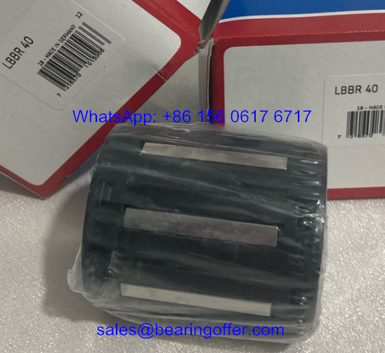 LBBR40-2LS Linear Ball Bearing 40x52x60 Linear Bushing LBBR40 - Stock ...
