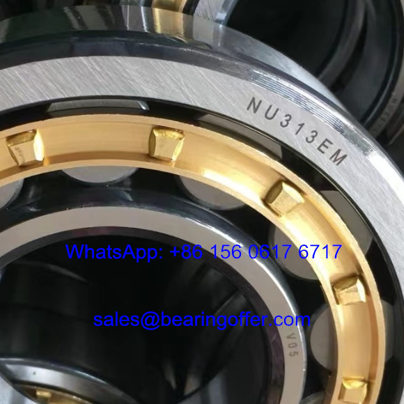 NU313EM Cylindrical Roller Bearing NU313E Rolling Bearing NU313 - Stock ...