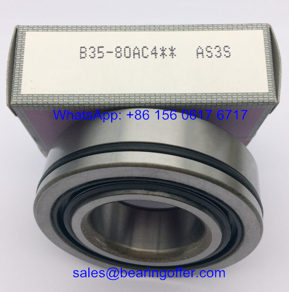 B35-80AC4** Transmission Bearing 35x72x21/22 Ball Bearing B35-80AC4 ...