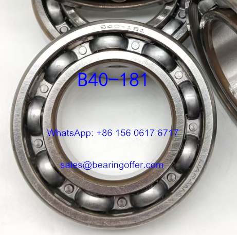 B40-181 Gearbox Bearing 40x72x17 Ball Bearing - Stock for Sale
