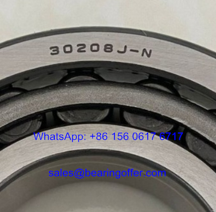 30208J-N Gearbox Bearing 40*80*19.75 Roller Bearing HI-CAP30208J-N ...