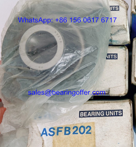 ASFB202 Pillow Block Bearing 15x81x40 Ball Bearing AS202 - Stock for Sale