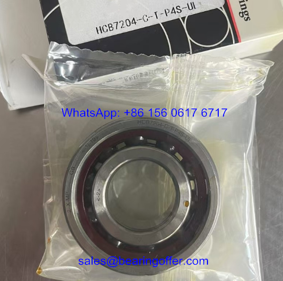 HCB7204-C-T-P4S-UL Ceramic Ball Bearing 20x47x14 Rolling Bearing ...