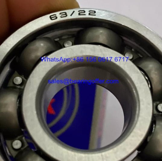 63/22 Deep Groove Ball Bearing 22x56x16 Rolling Bearing - Stock for Sale