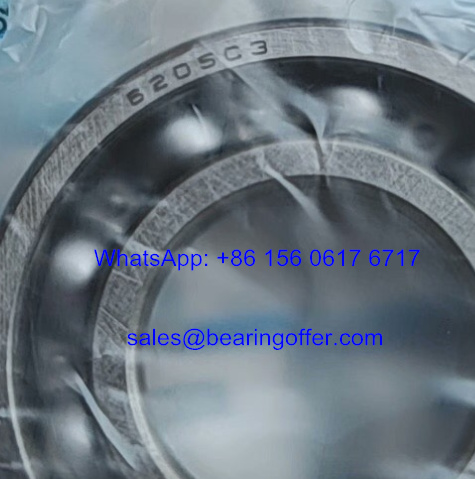 6205/C3 Deep Groove Ball Bearing 25x52x15 Rolling Bearing 6205C3 ...