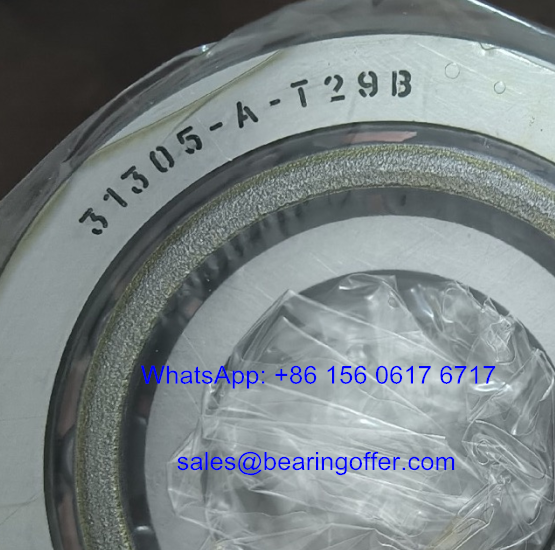 31305-A-T29B Tapered Roller Bearing 25x62x18.25 Rolling Bearing 31305-A ...
