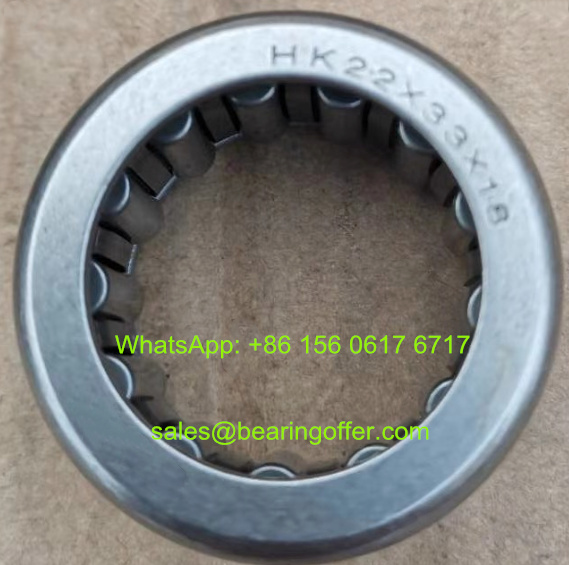HK22X33X18 Needle Roller Bearing 22x33x18 Rolling Bearing - Stock for Sale