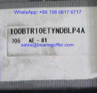 100BTR10ETYNDBLP4A Spindle Bearing 100x150x45 Ball Bearing 100BT10E ...