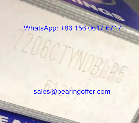 7206CTNYDBLP5 Spindle Bearing 30*62*32 Ball Bearing 7206 - Stock for Sale