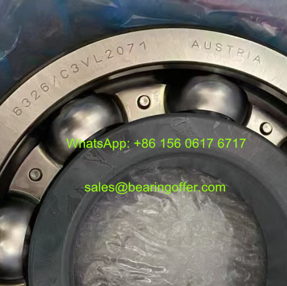 6326/C3VL2071 Insulated Bearing 130x280x58 Ball Bearing 6326C3VL2071 ...