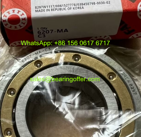 6207-MA-C3 Deep Groove Ball Bearing 35x72x17 Rolling Bearing - Stock ...