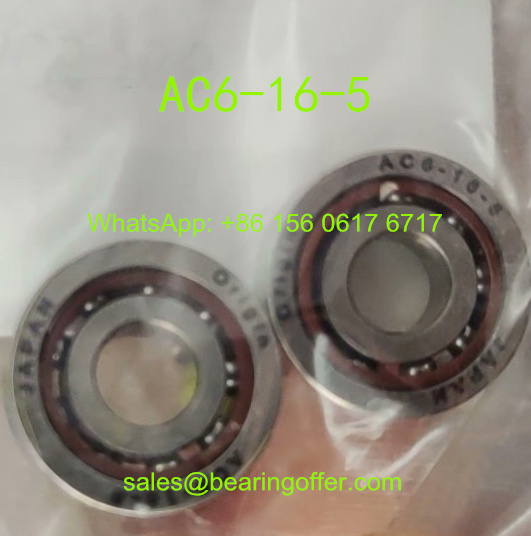AC6-16-5 Angular Contact Bearing 6x16x5 Ball Bearing - Stock for Sale