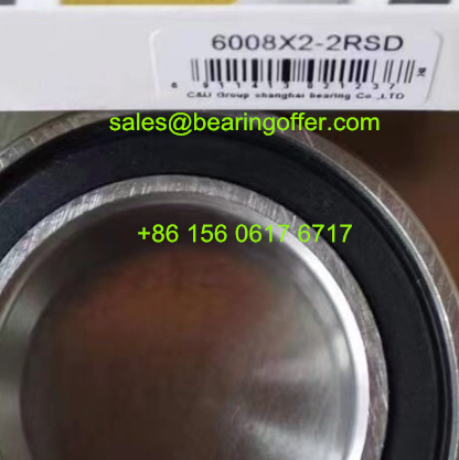 6008X2-2RSD Automotive Bearing 40x68x15.5 Ball Bearing 6008X2 - Stock ...