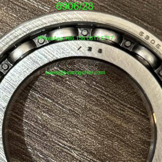 6906/28 Automobile Bearing 28x47x9 Ball Bearing 6906-28 - Stock for Sale