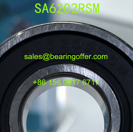 SA6202RSM Alternator Bearing 15*35*11 Ball Bearing SA6202-2RSM - Stock ...