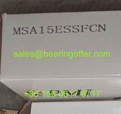 MSA15ESSFC Linear Guideway Carriage 19.8x47x56.3 Guide Block ...