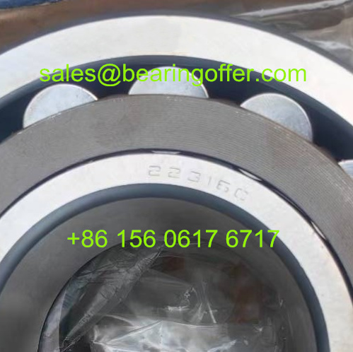 22316C Spherical Roller Bearing 21-1839 Rolling Bearing 53616 - Stock ...