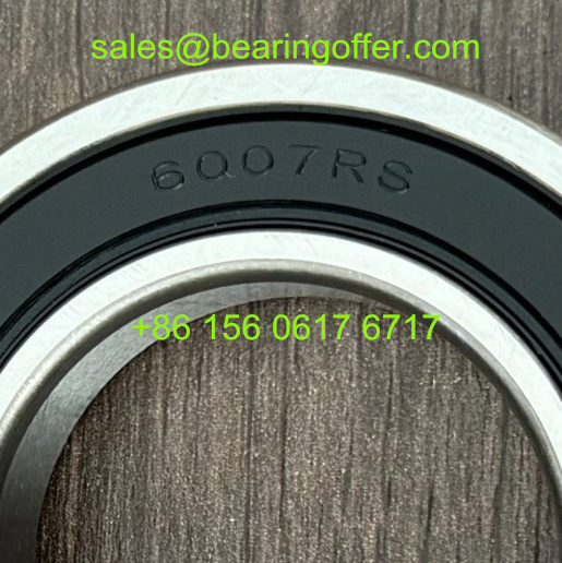 6007RS Tension Pulley Bearing 35x62x14 Ball Bearing 6007-2RS - Stock ...
