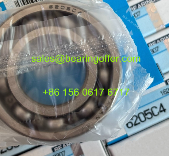 6205C4 Deep Groove Ball Bearing 25*52*15 Ball Bearing - Stock for Sale