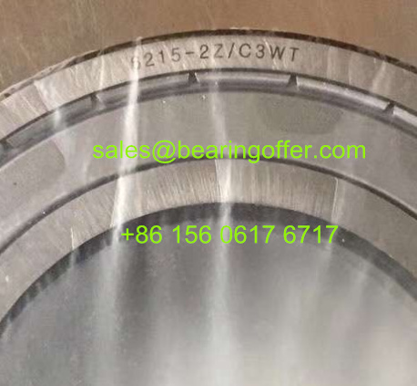 6215-2Z/C3WT Deep Groove Ball Bearing 75x130x25 Rolling Bearing - Stock ...