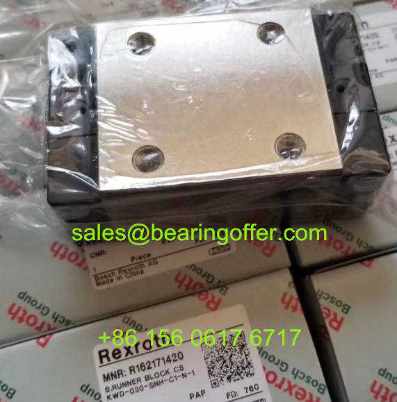 R162171420 Linear Carriage 60x97.7x38.35 Runner Block - Stock for Sale