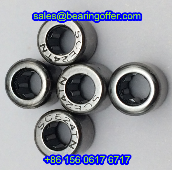 SCE24TN Needle Bearing 3.175x6.35x6.35 Roller Bearing SCE24 - Stock for ...