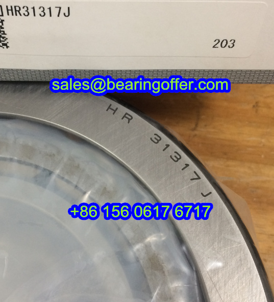 HR 31317J Tapered Roller Bearing 85x180x44.5 Rolling Bearing HR31317J ...