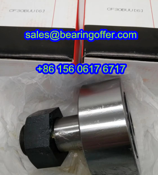 CF30BUU Cam Follower Bearing 30x80x100 Roller Bearing CF30B - Stock for ...