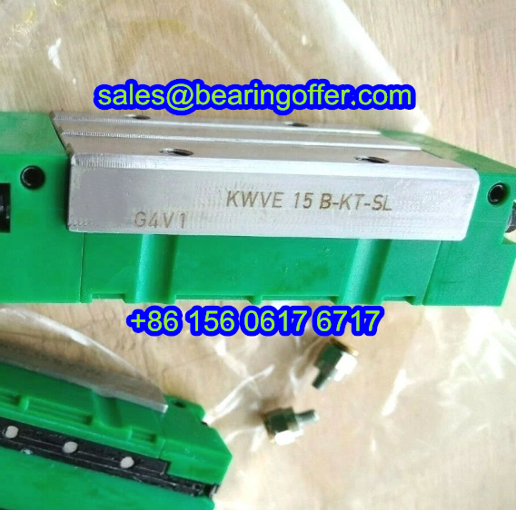 KWVE15-B-KT-SL Linear Carriage KWVE15-B-KT-SL-G4-V1 Guide Block - Stock ...