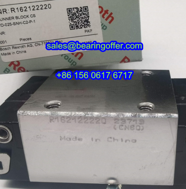 R162122220 Linear Carriage 33.9*48*86.2 Runner Block - Stock for Sale