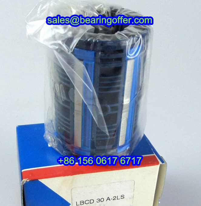 LBCD30A-2LS Linear Ball Bearing 30x47x68 Linear Bushing LBCD30 - Stock ...