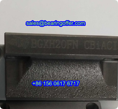 BGCH20FN Linear Carriage 30x63x69.3 Runner Block BGCH20 - Stock for Sale